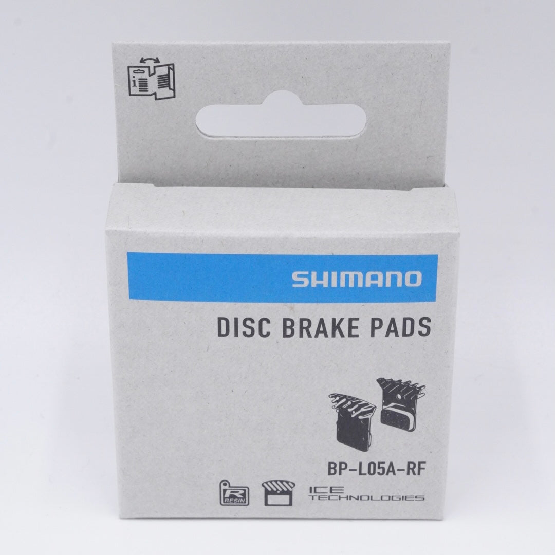 SHIMANO "DISC BRAKE PADS BP L05A-RF RESIN PAD WITH FIN" – BICYCLE ...