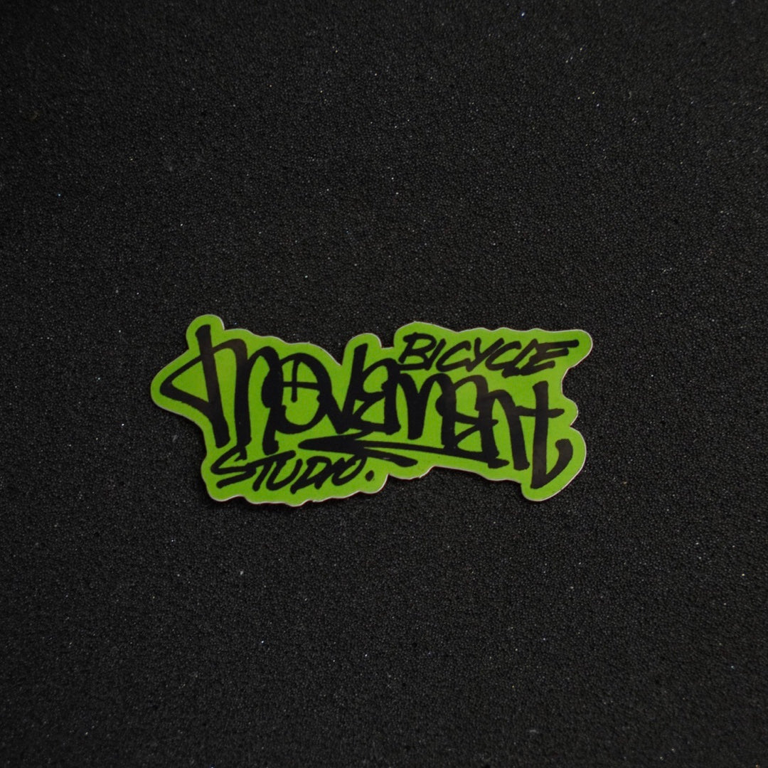 MOVEMENT GRAFFITI LOGO STICKER (COLOR) – BICYCLE STUDIO MOVEMENT
