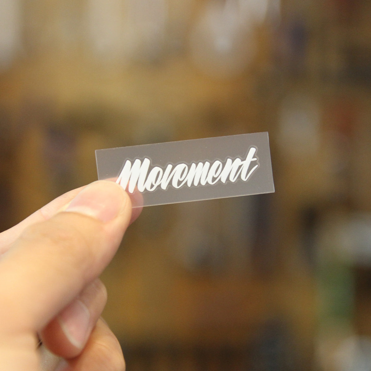 MOVEMENT LOGO STICKER 小 – BICYCLE STUDIO MOVEMENT