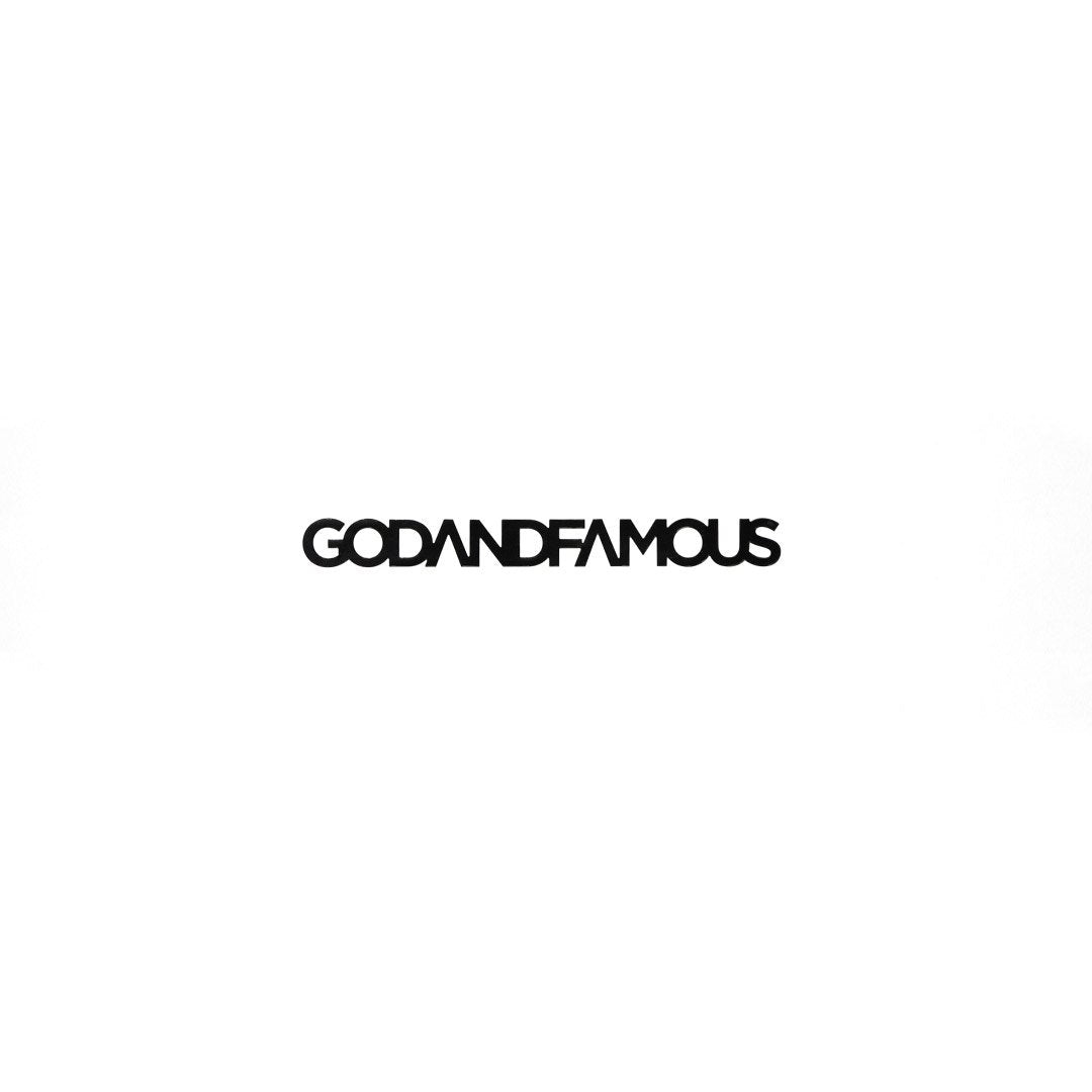 GOD&FAMOUS "VINYL DECAL" – BICYCLE STUDIO MOVEMENT